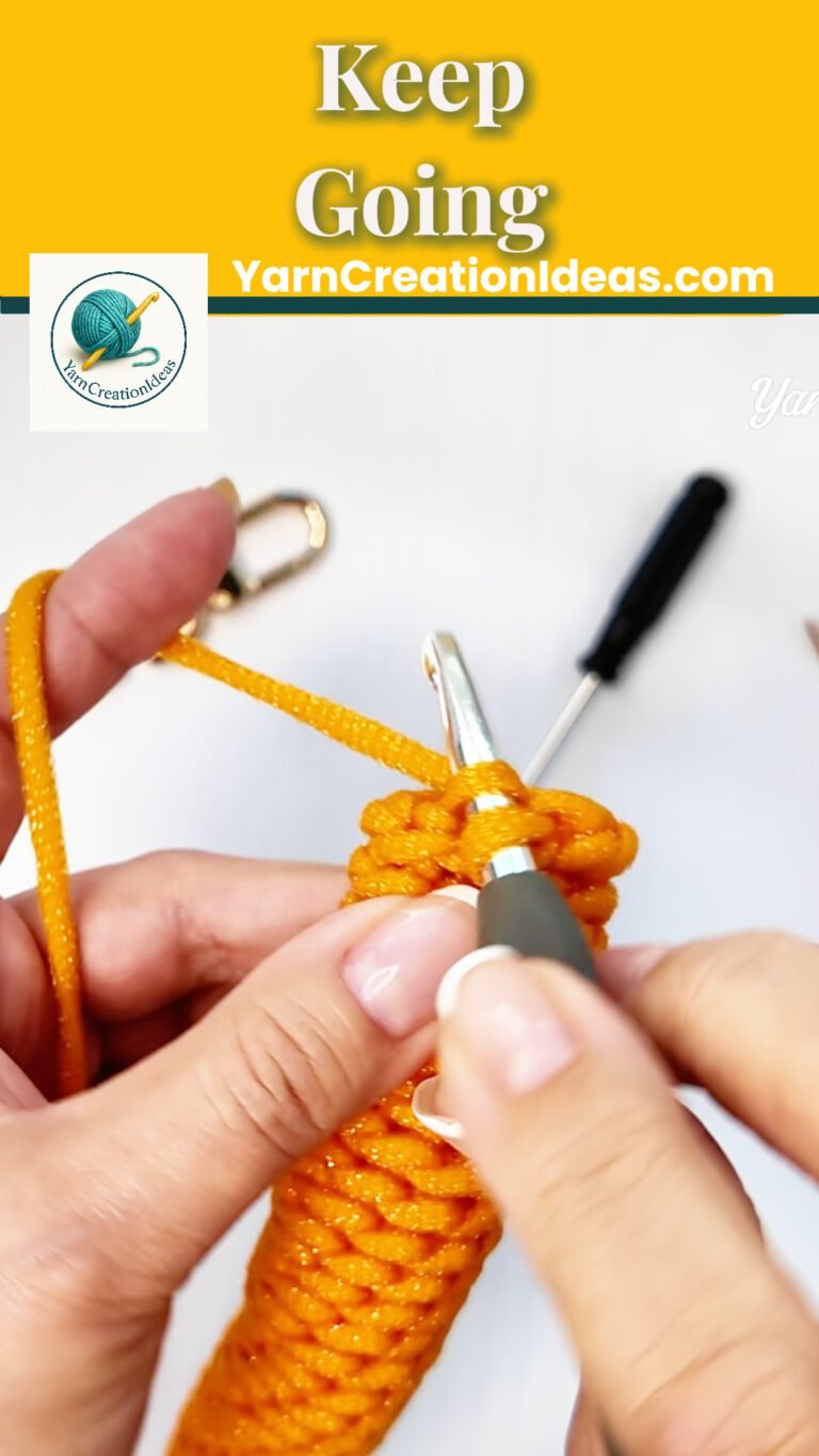 Crochet Spiral Rope Tutorial – Easy Slip Stitch Handle (Free Pattern)